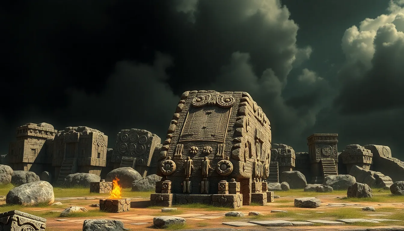 The Role of the Sacred Stone in Mayan Foundational Myths - Mayan Mythology