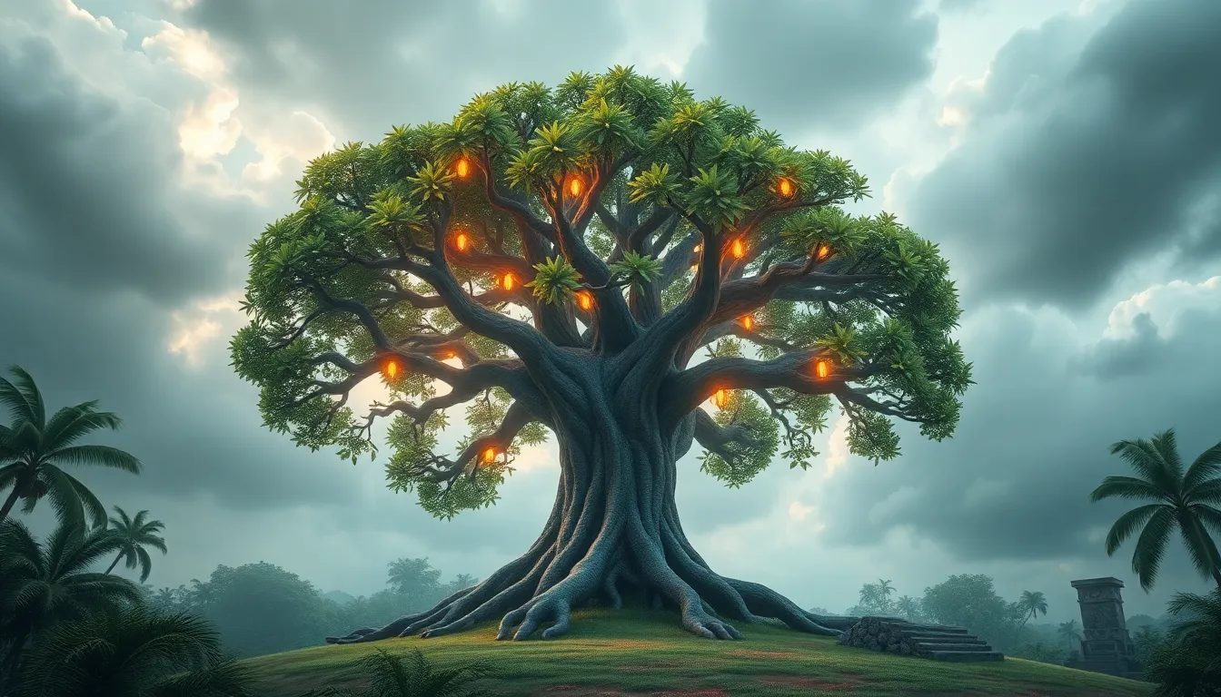 The Role of the Sacred Tree in Mayan Creation Myths - Mayan Mythology