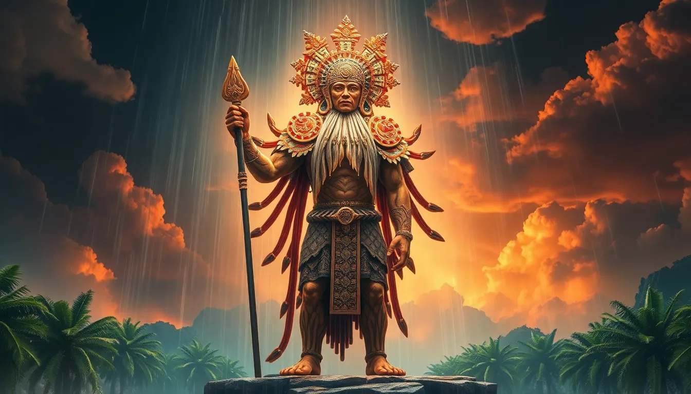 Chak and the Rain: The Mayan God Who Controls the Skies - Mayan Mythology