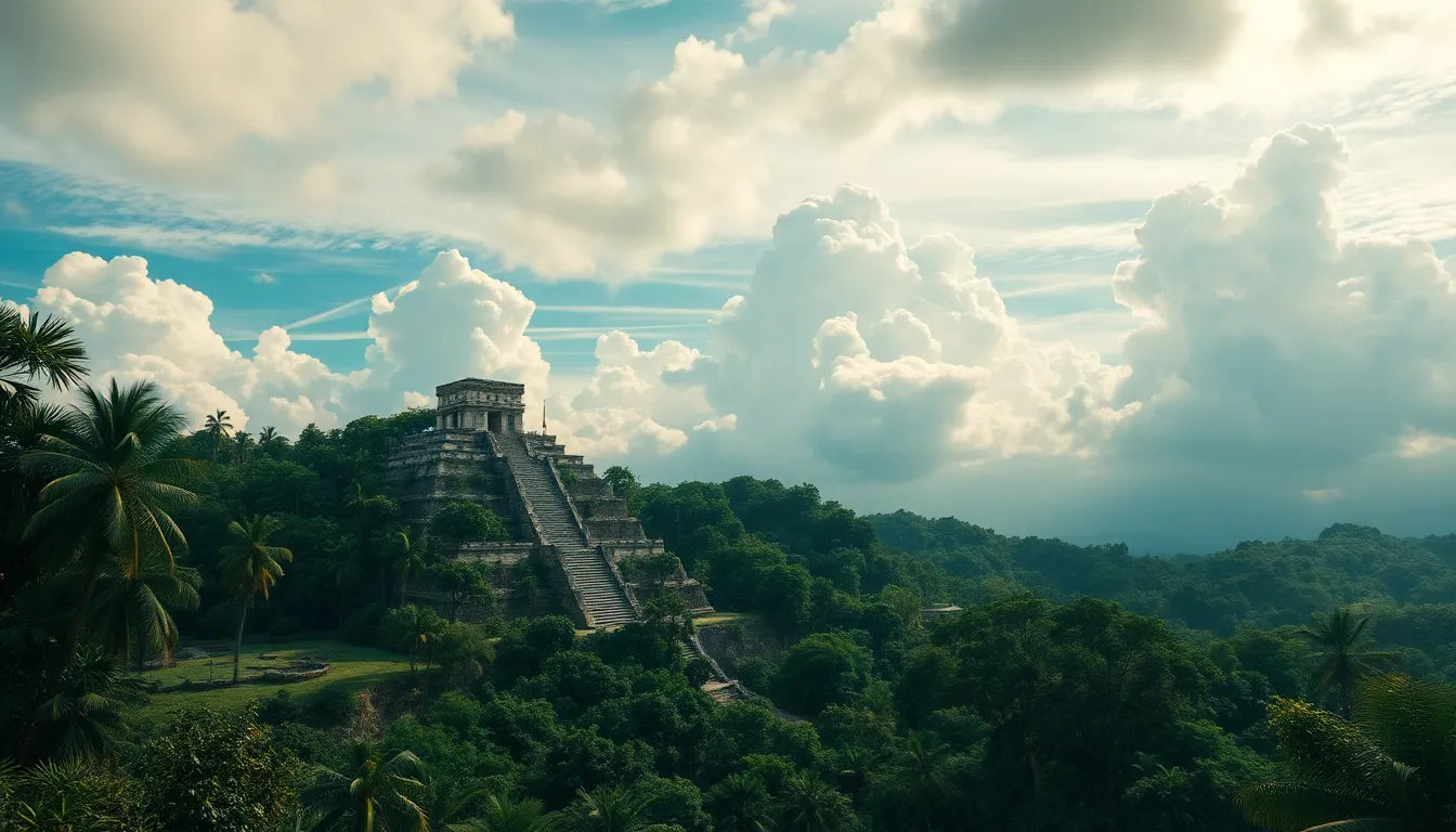 From Sky to Earth: The Journey of Mayan Rain Deities - Mayan Mythology