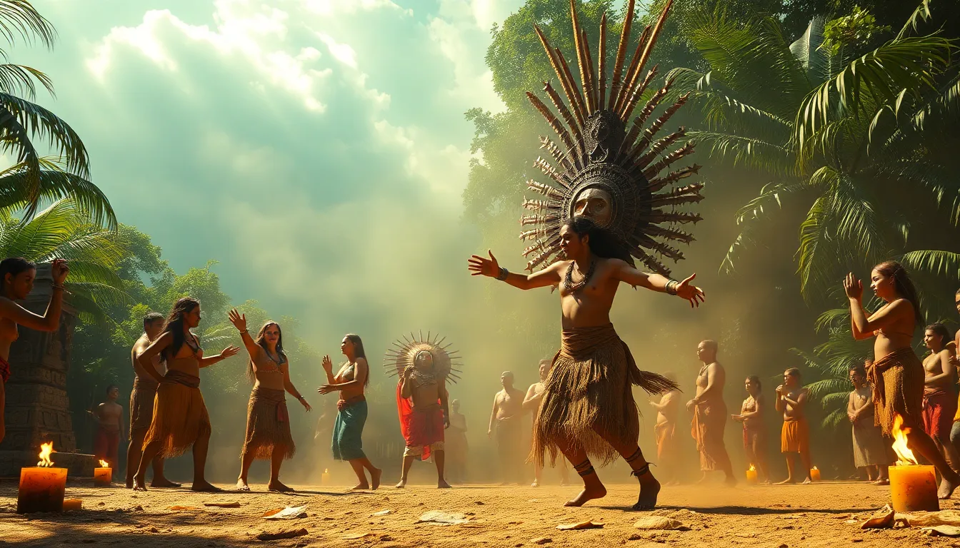 Mayan Rituals: The Sacred Dance of Life and Death - Mayan Mythology