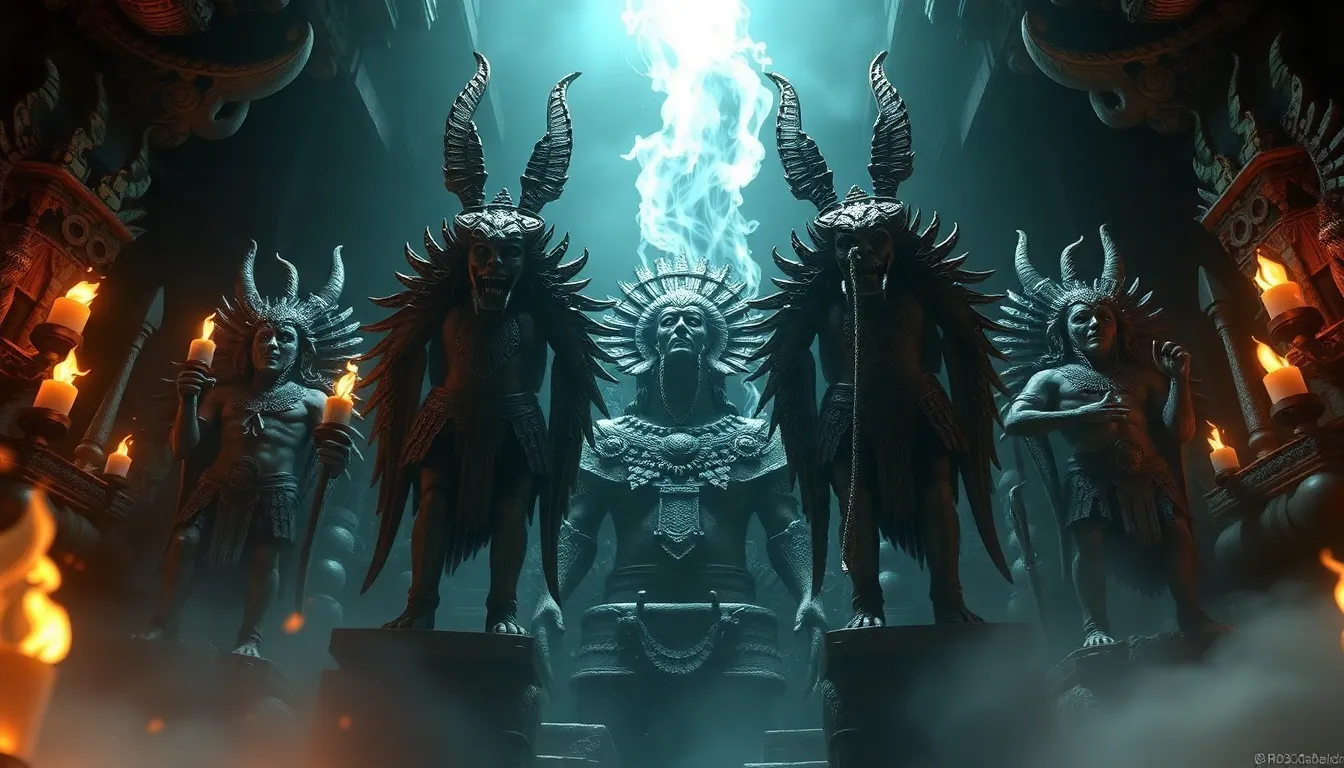 The Lords of Xibalba: A Study of Mayan Underworld Deities - Mayan Mythology
