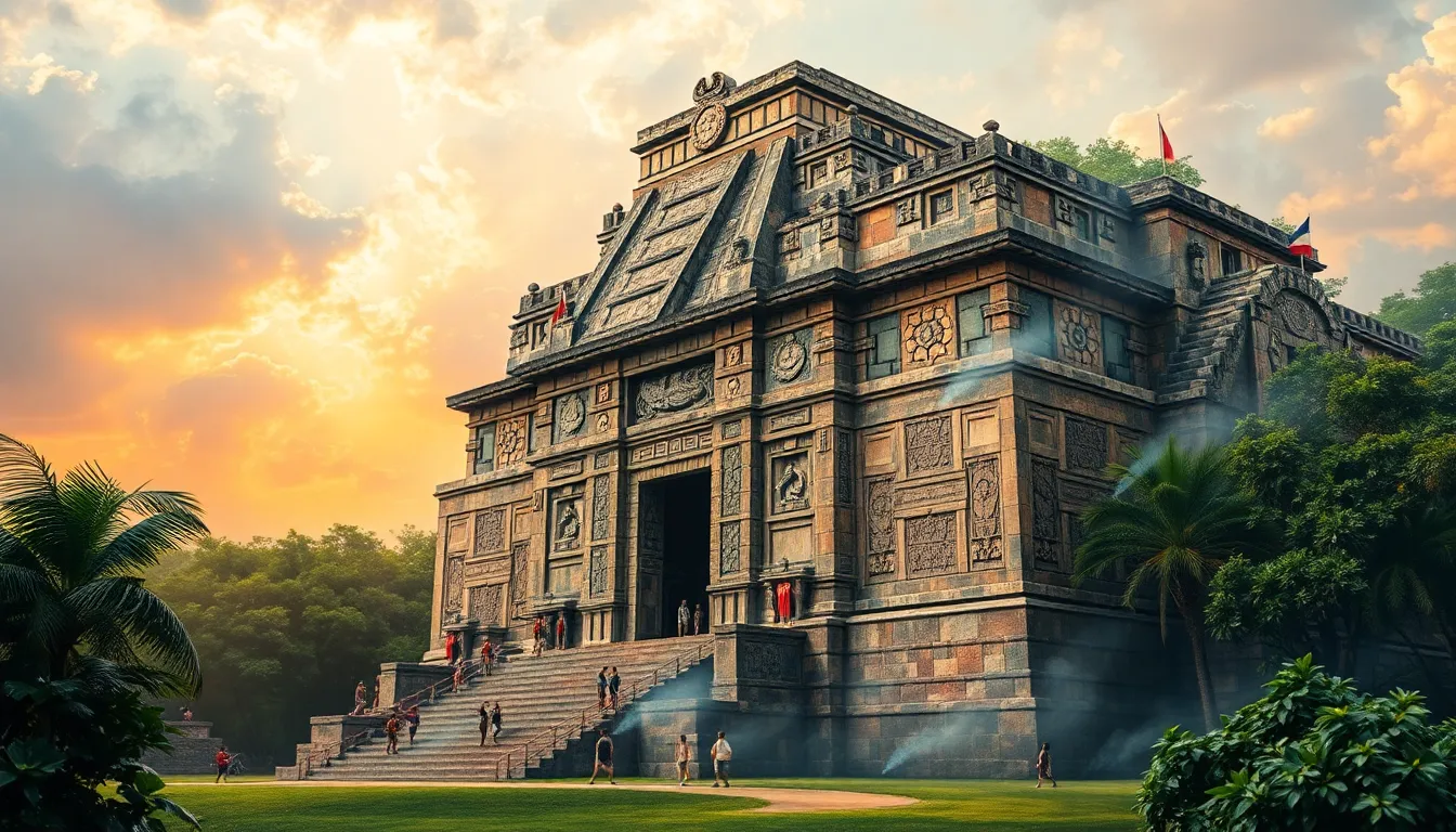 Mythology in Motion: The Dynamic Scenes of Mayan Temple Murals - Mayan ...