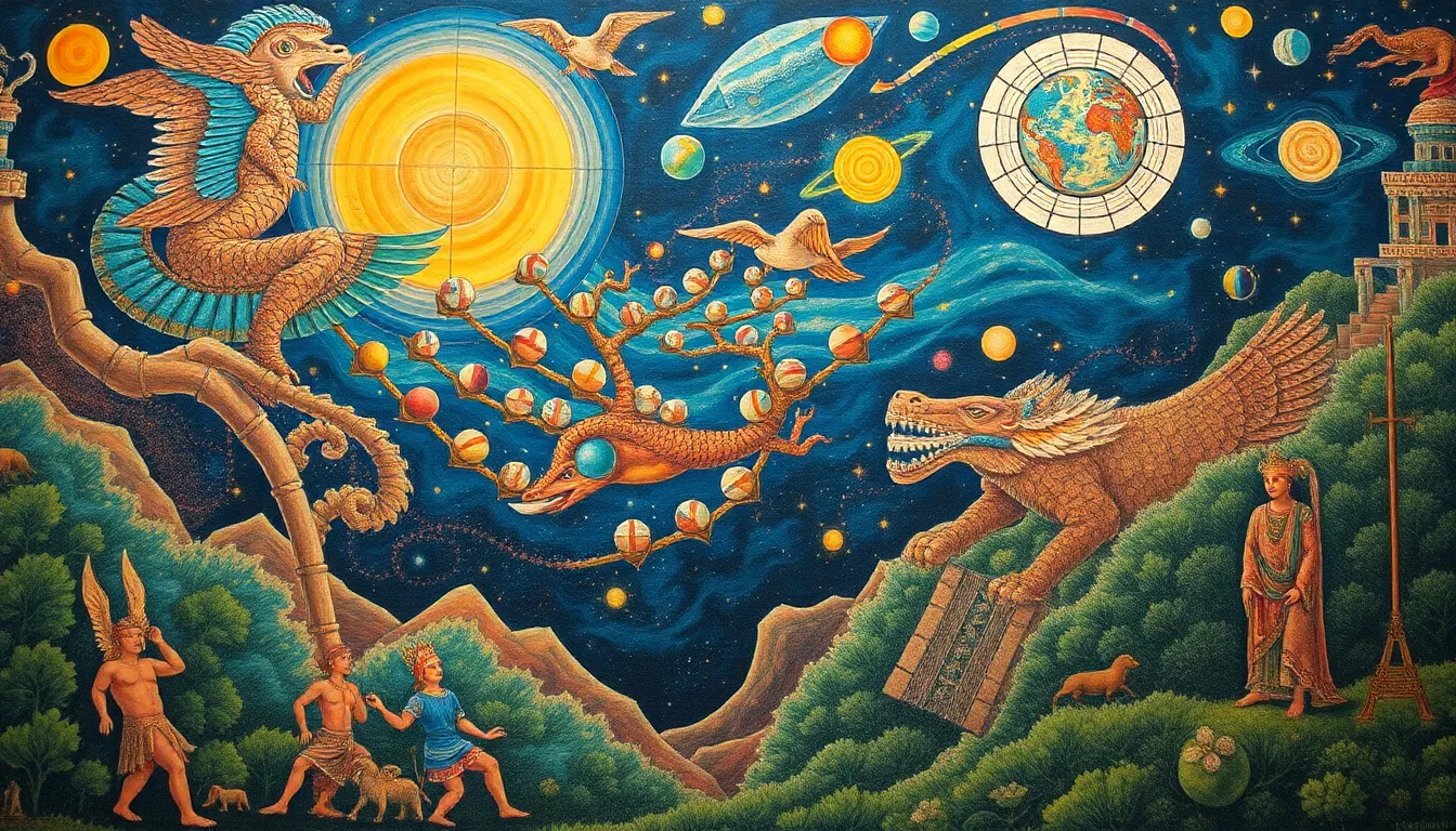 The Cosmic Canvas: Exploring the Universe in Mayan Murals - Mayan Mythology