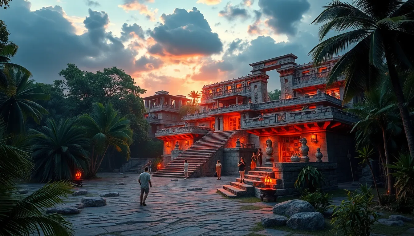 The Influence of Nature on Mayan Ceremonial Centers - Mayan Mythology