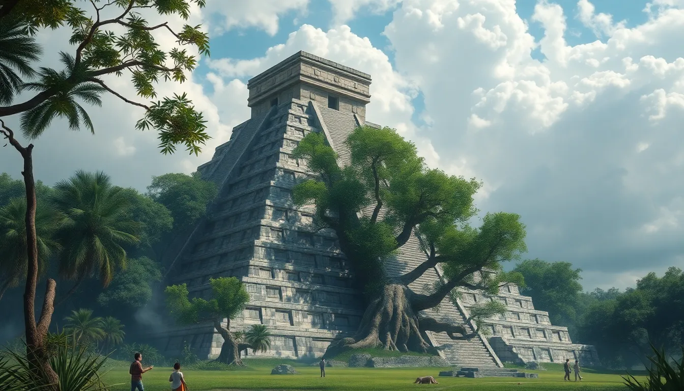The Story of the Sacred Tree: Myths from Chichen Itza - Mayan Mythology