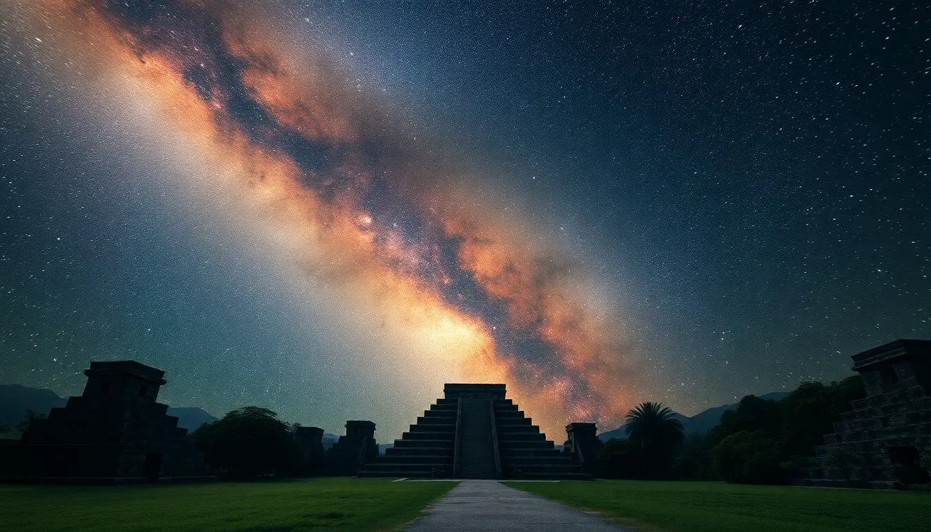 Mayan Legends: The Milky Way as a Pathway to the Gods - Mayan Mythology