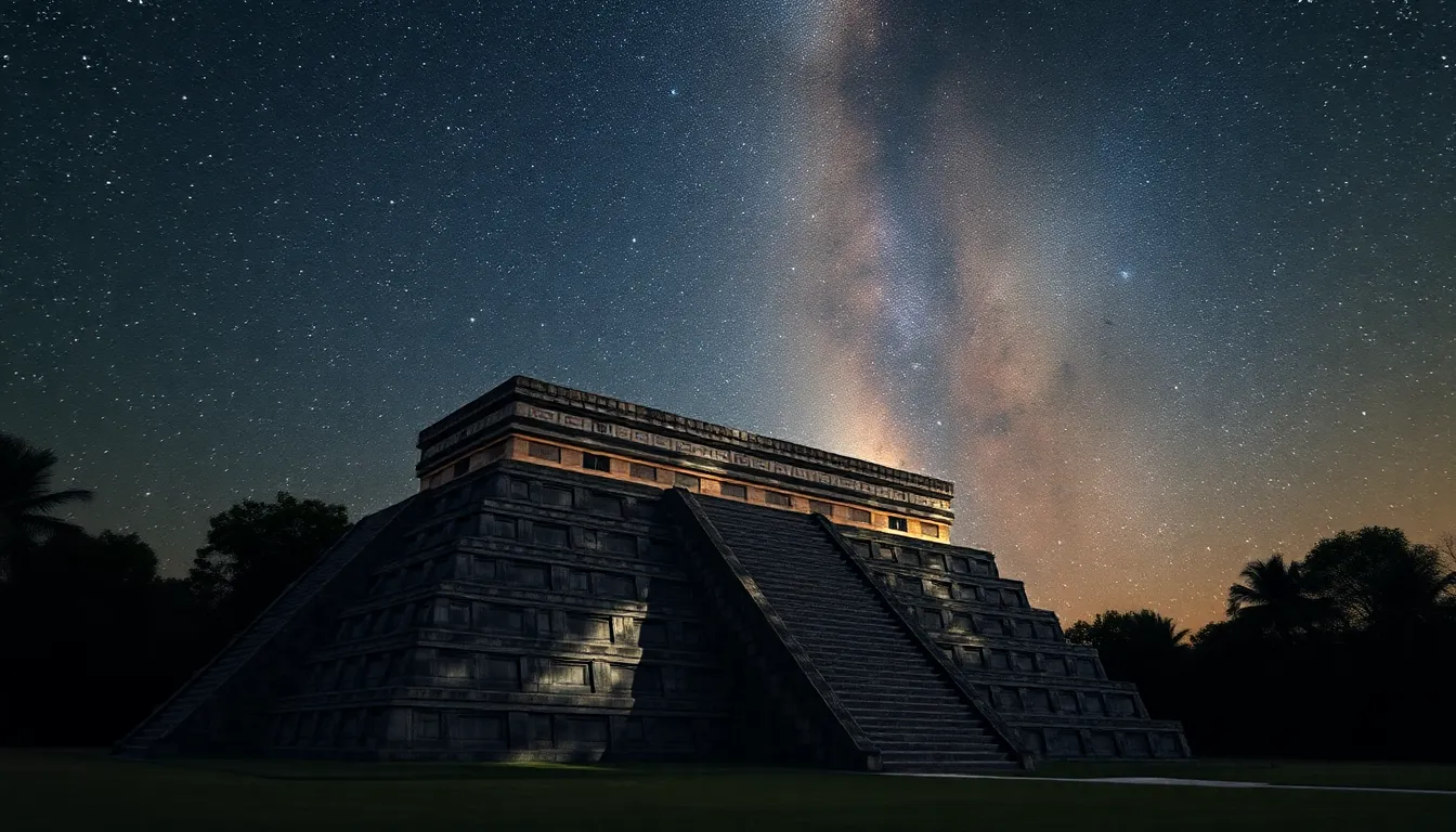 The Milky Way and Its Influence on Mayan Architecture: A Celestial Design - Mayan Mythology