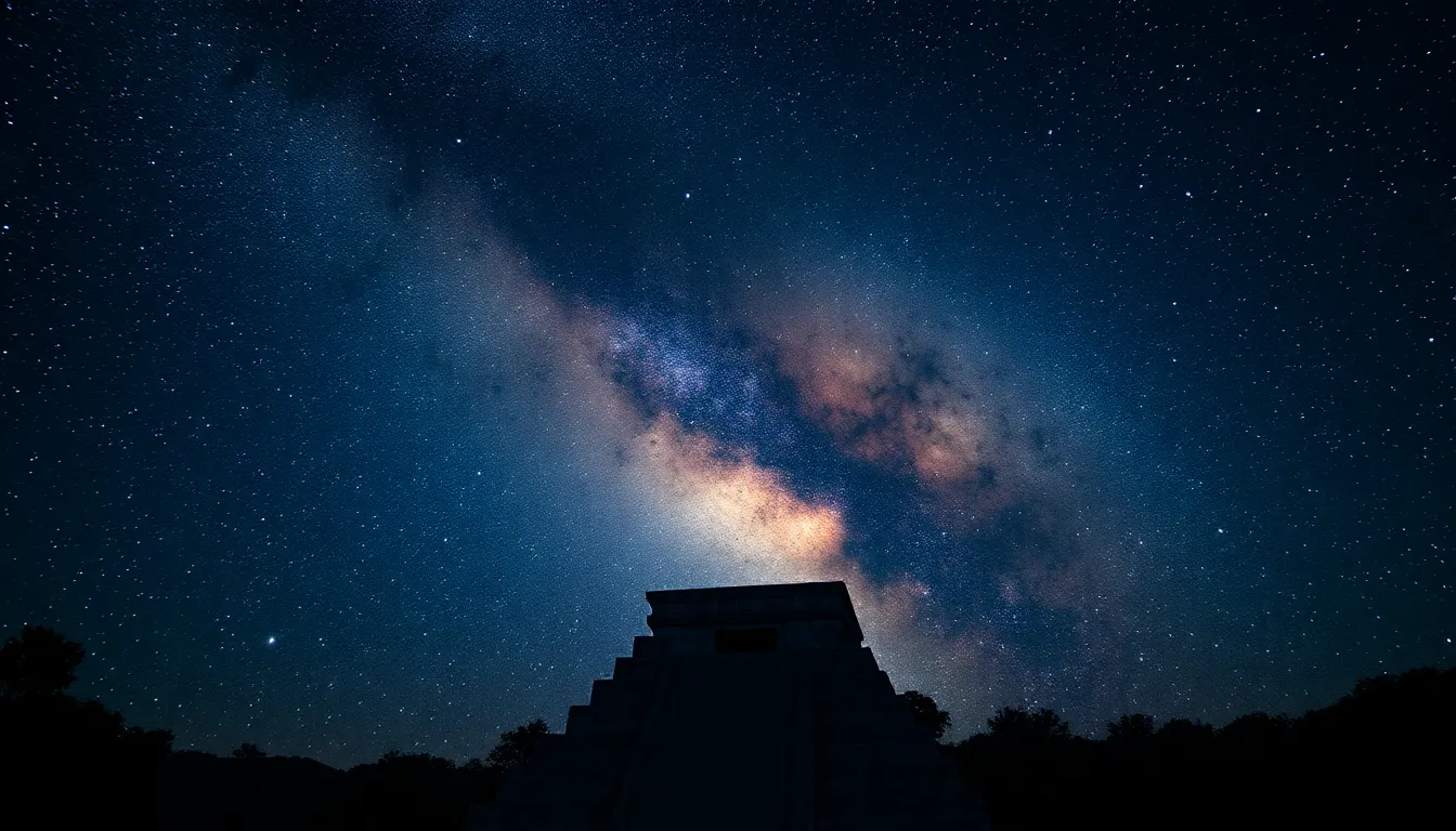 The Milky Way and the Mayan Gods: Celestial Deities Explored - Mayan ...