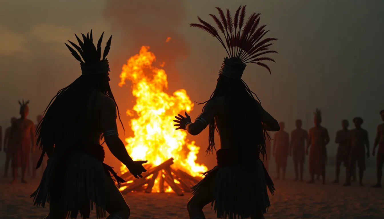 The Sacred Fire Dance: Rituals that Ignited Spiritual Connection ...