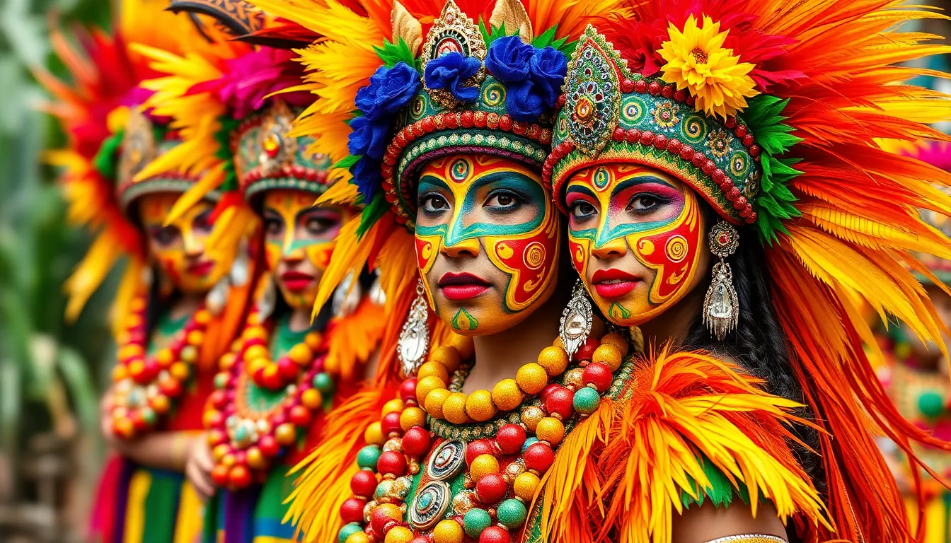 The Colorful Costumes of Mayan Harvest Celebrations: A Visual Feast ...