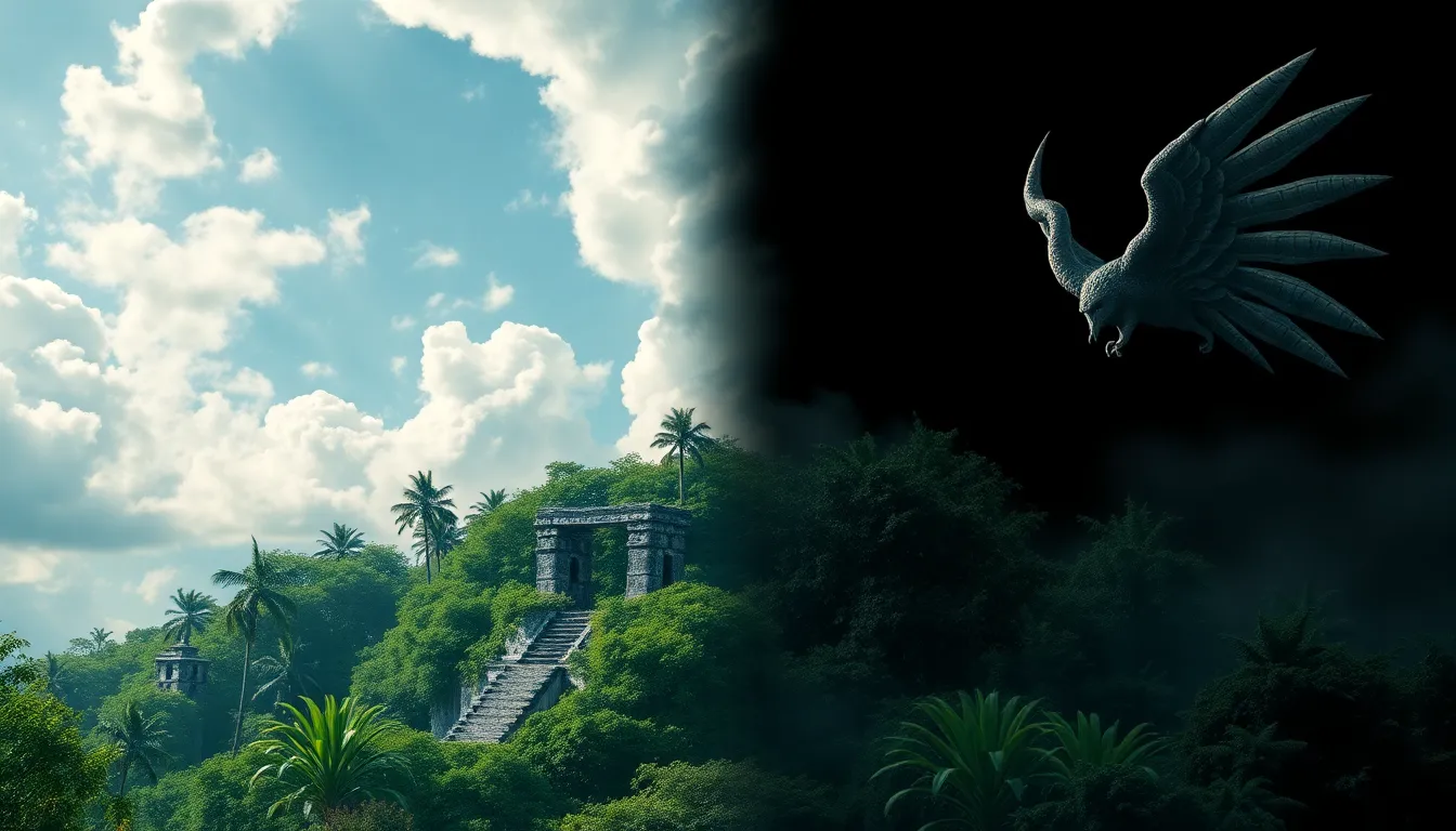 The Duality of Nature: Light and Dark in Mayan Animism - Mayan Mythology