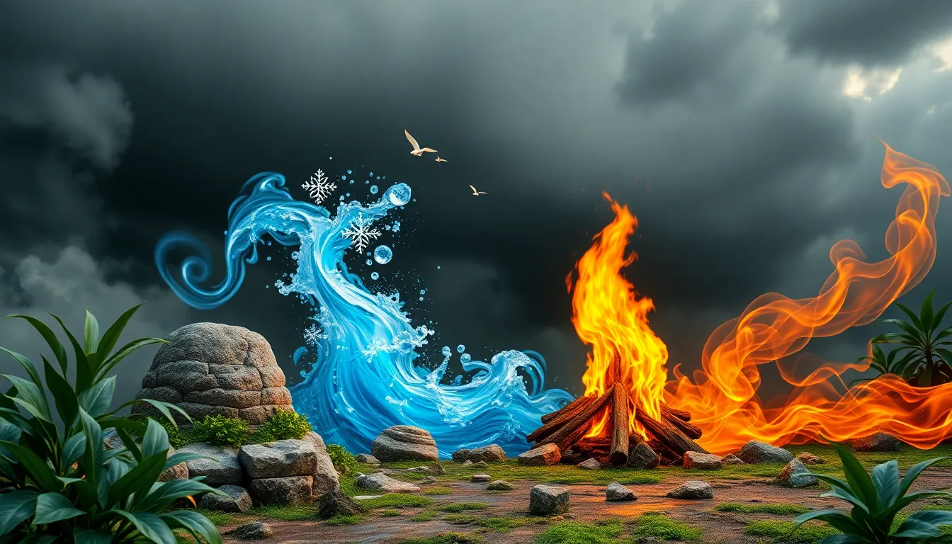 The Sacred Elements: Earth, Water, Fire, and Air in Mayan Tradition ...